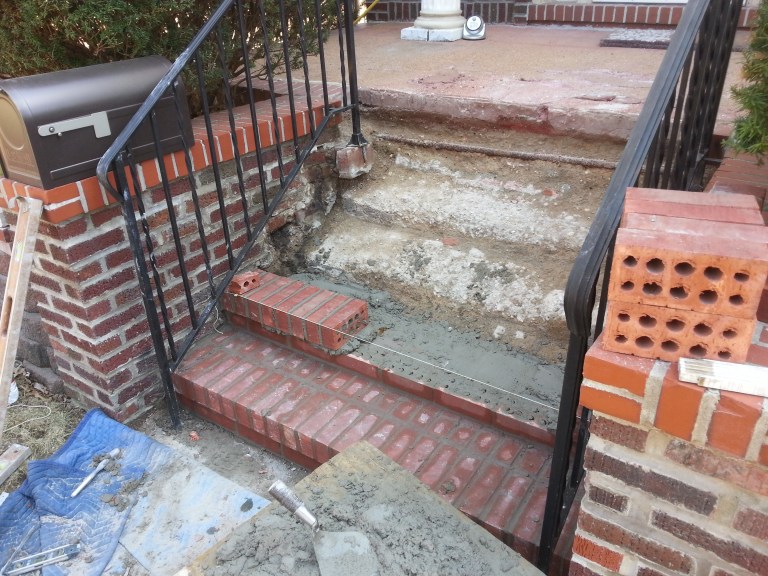 U-City Brick Steps Relay | Atek Masonry